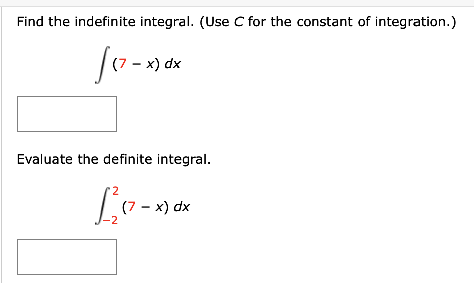 Solved Find the indefinite integral. (Use C for the constant | Chegg.com