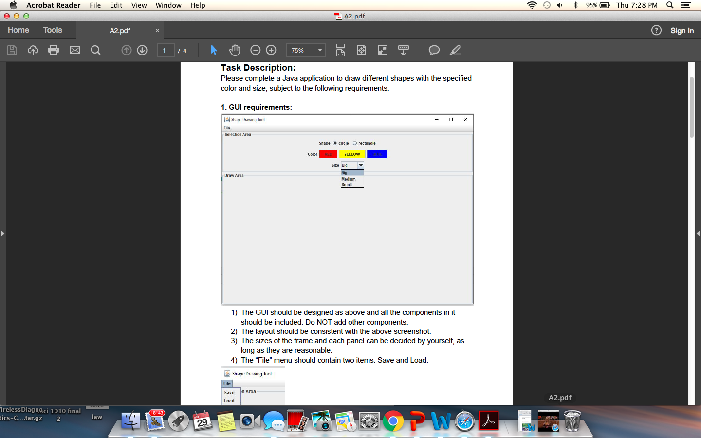 Solved Acrobat Reader File Edit View Window Help * 95% 95% a | Chegg.com