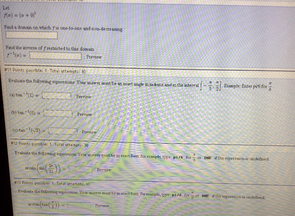 Solved #14 Points possible: 1. Total attempts: 10 Evaluate | Chegg.com