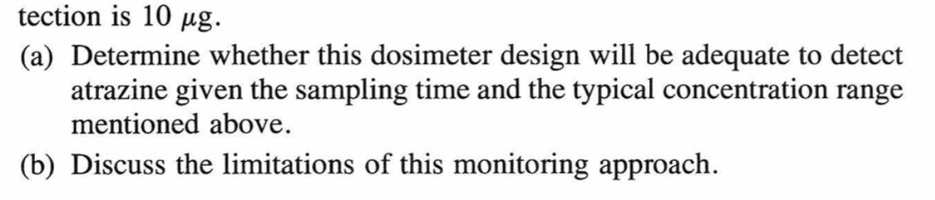 A passive dosimeter is to be designed for use in | Chegg.com