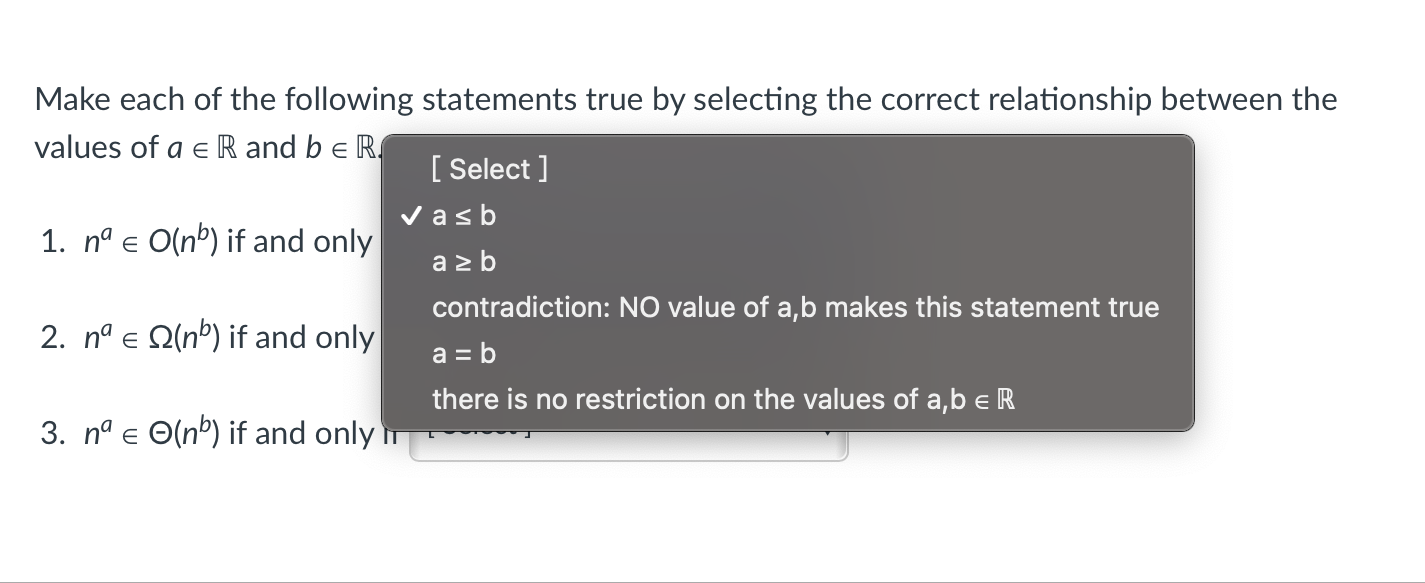 Solved Make each of the following statements true by | Chegg.com