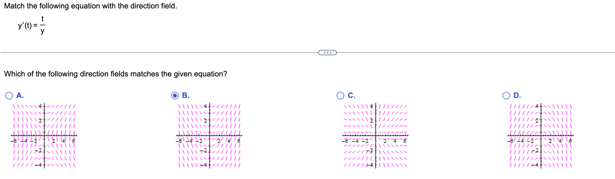 Solved Match the following equation with the direction | Chegg.com