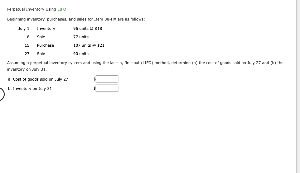 Solved 13 Perpetual Inventory Using Weighted Average | Chegg.com