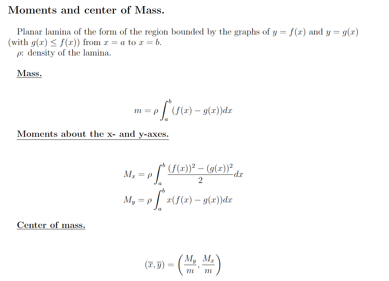 Solved 4. Find the center of mass of the lamina of uniform | Chegg.com