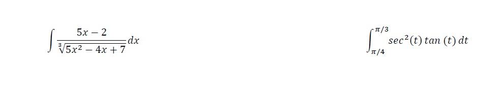 Solved Integrate using a change of variables (substitution). | Chegg.com