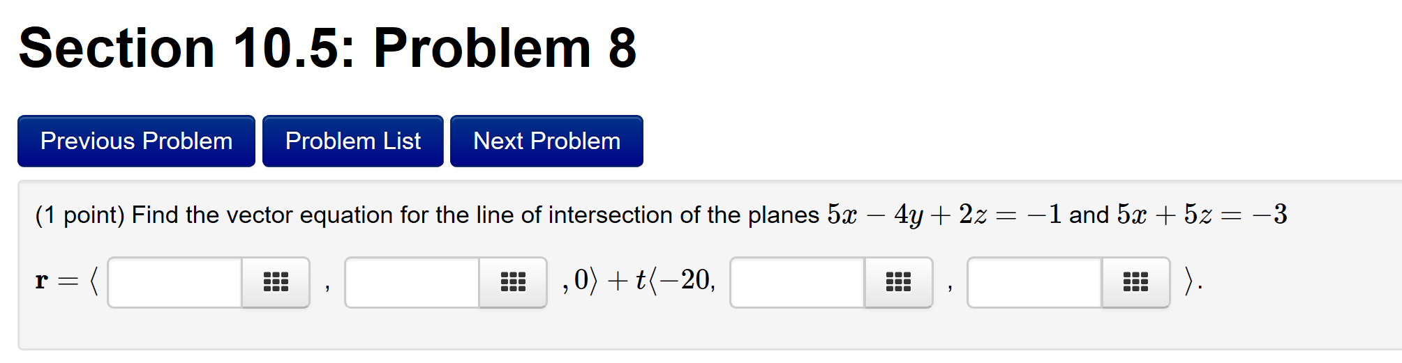 Solved Section 10.5: Problem 8 Previous Problem Problem List | Chegg.com