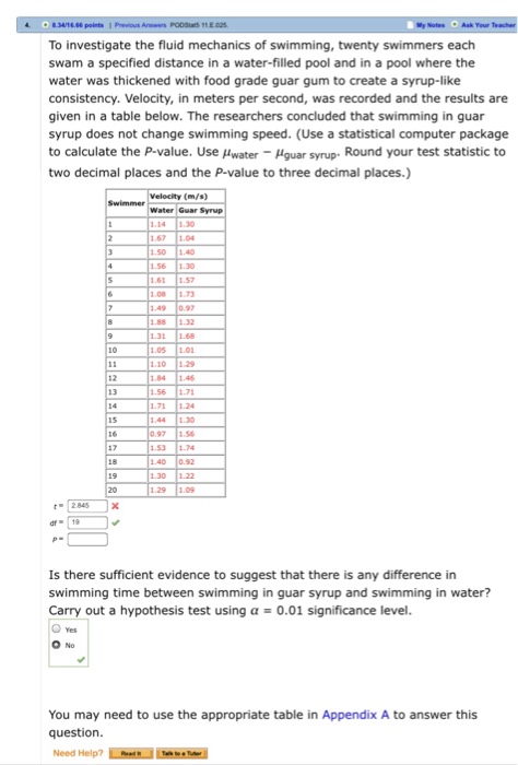Solved 6. 5.58/16.7 points | Previous Answers PODStat5 | Chegg.com