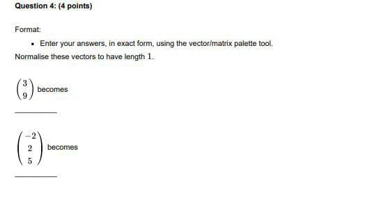 Solved Format: - Enter your answers, in exact form, using | Chegg.com