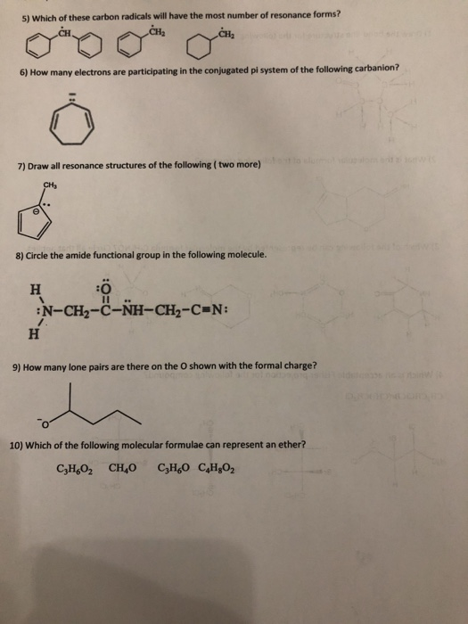 Solved 1) Draw the bond-line structure for the following H H | Chegg.com