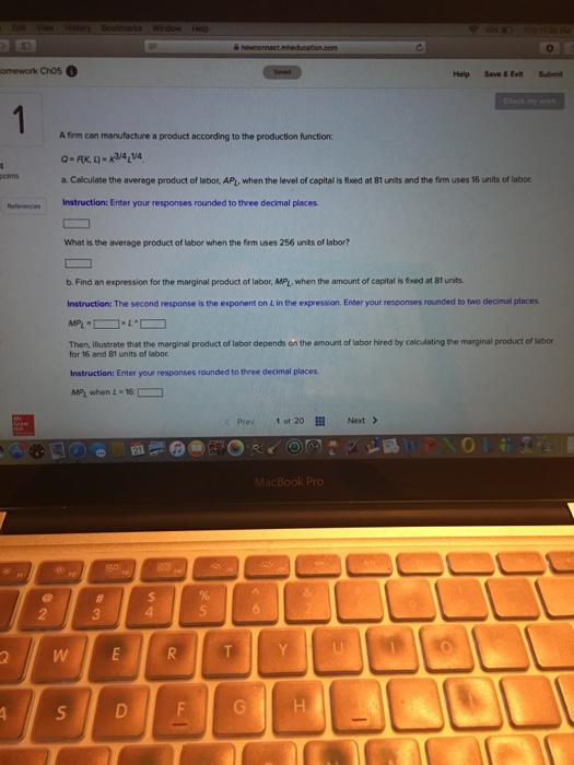 Solved omework Cho5 Help Save&Exit Submit A ferm can | Chegg.com