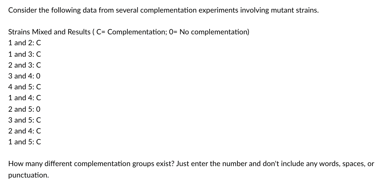 Solved Consider the following data from several | Chegg.com