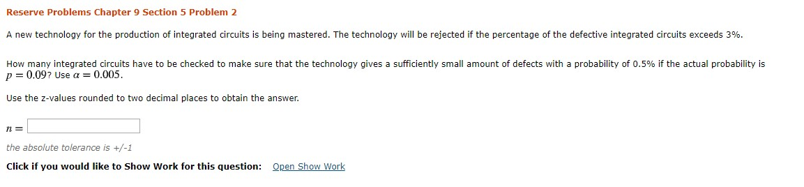 Solved Reserve Problems Chapter 9 Section 5 Problem 2 A new | Chegg.com