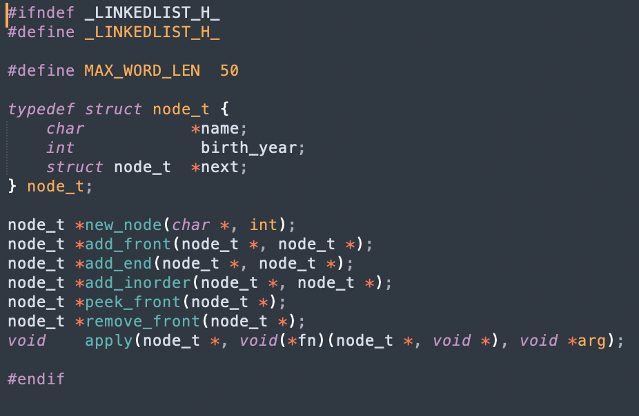 Solved I have to complete an add_inorder function in C | Chegg.com