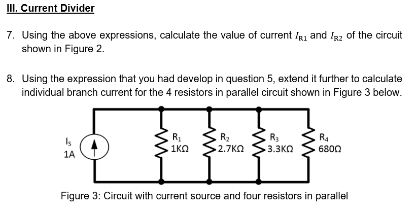 Solved 2. Given the two branches, parallel resistors circuit | Chegg.com
