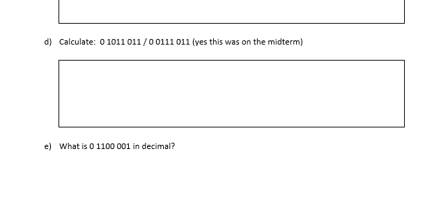 Solved 6) Minifloat Floating point maths problem (If you | Chegg.com