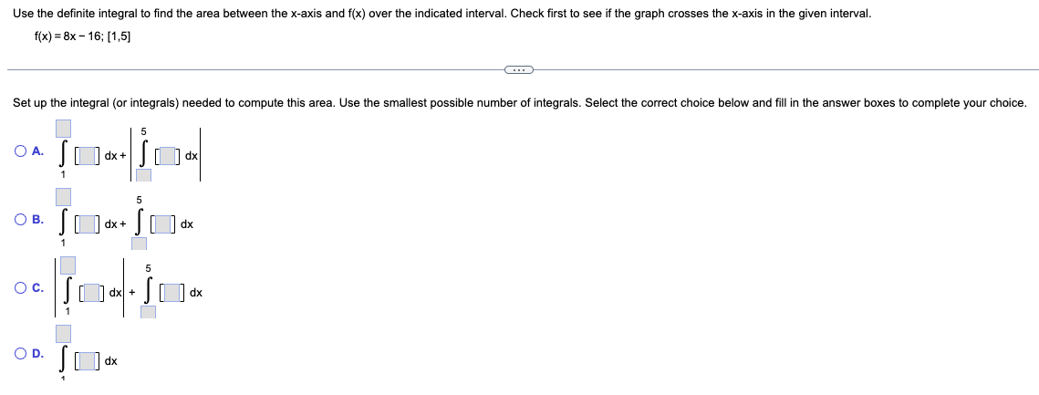Solved Use the definite integral to find the area between | Chegg.com