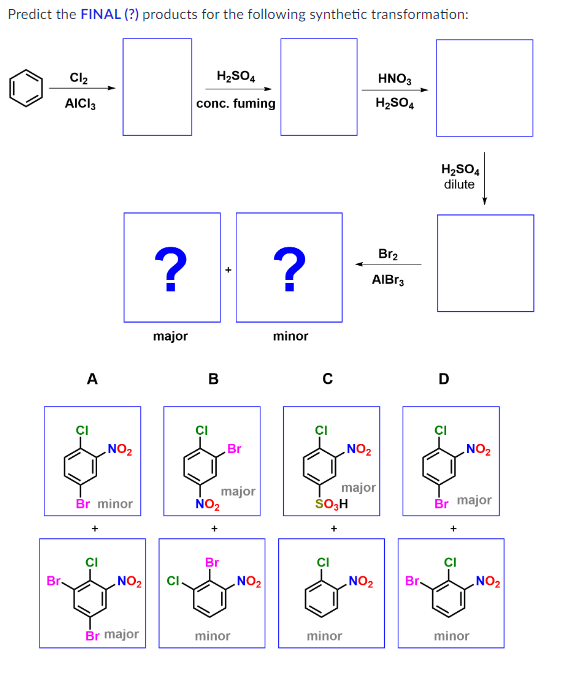 Solved Predict the FINAL (?) product for the following | Chegg.com