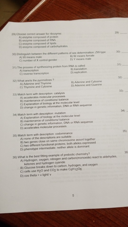 Solved Name MULTIPLE CHOICE. Choose the one alternative that | Chegg.com