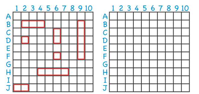 Solved Implement the familiar Battleship game using objects. | Chegg.com