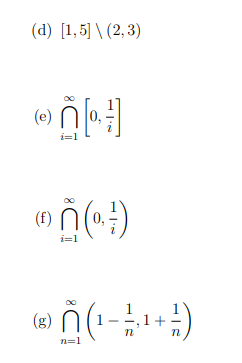 Solved 1. Compute the following set operations by giving a | Chegg.com