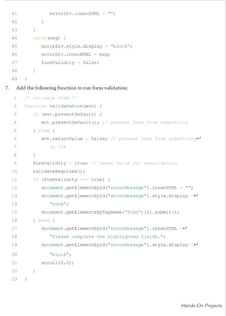 Solved Hands-On Project 6-5 In this exercise, you'll enhance | Chegg.com
