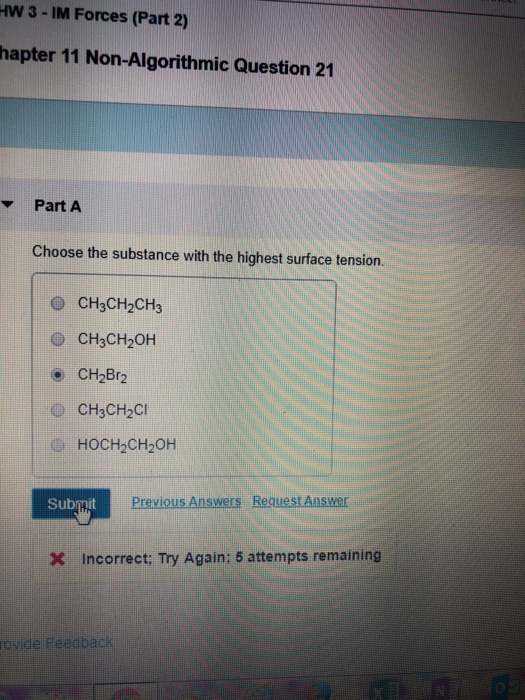 Solved HW 3-IM Forces (Part 2) hapter 11 Non-Algorithmic | Chegg.com