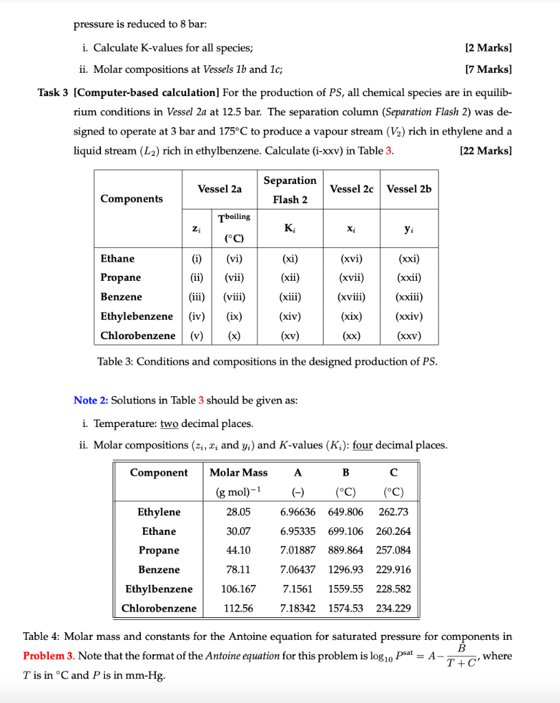 Solved Problem 3: In a polymer processing plant, a new unit | Chegg.com