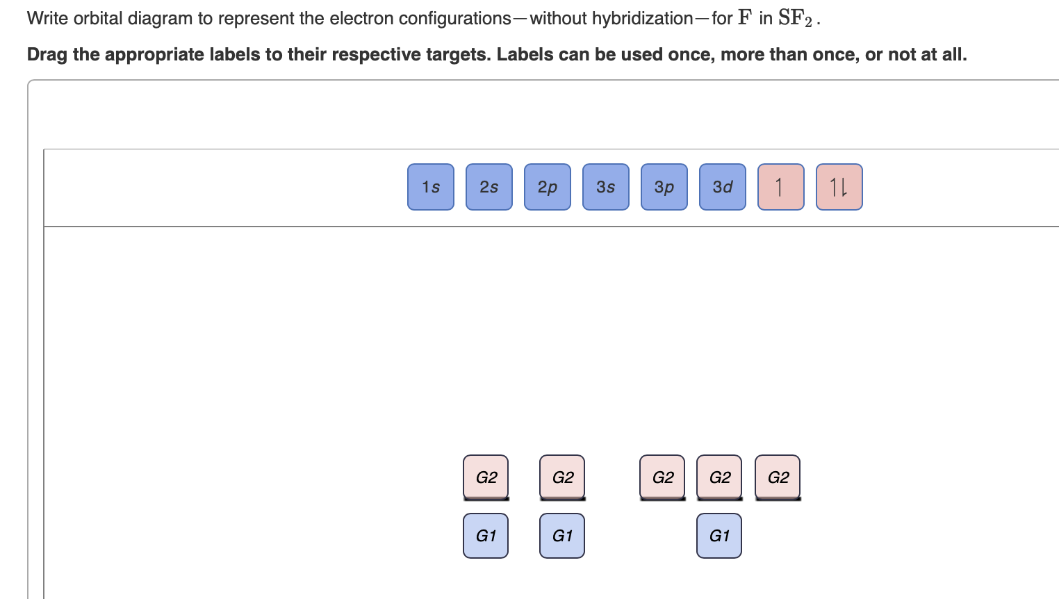Solved Write orbital diagram to represent the electron | Chegg.com