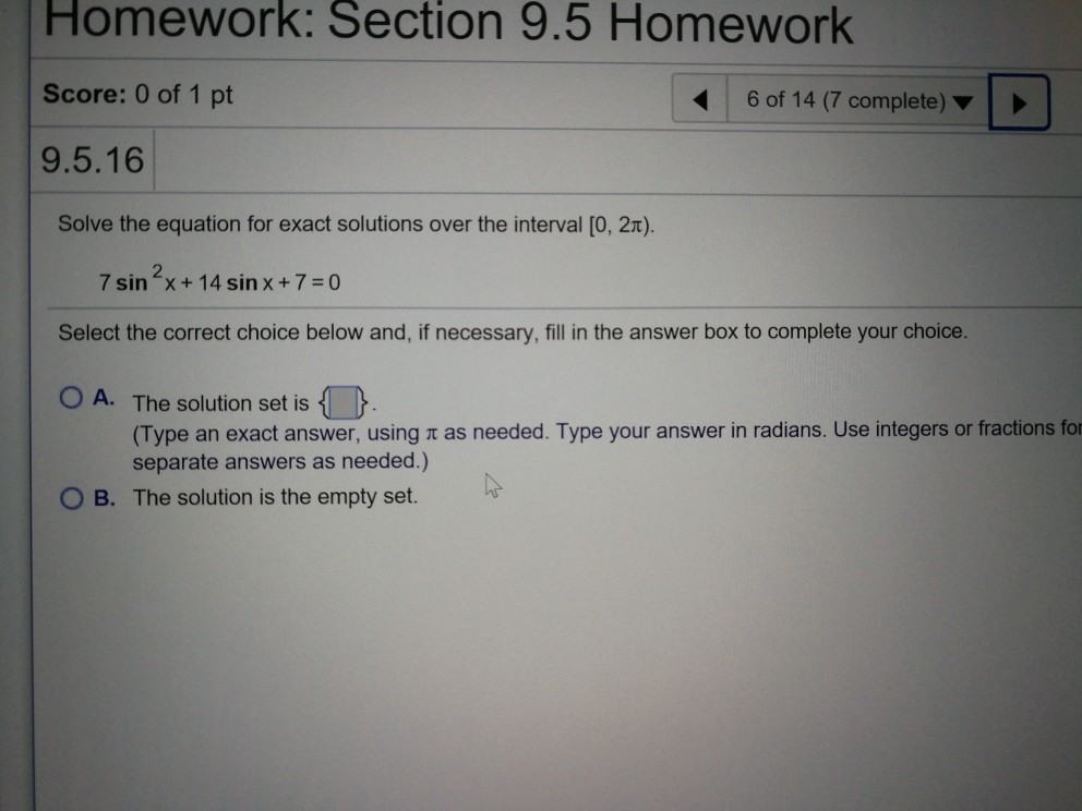 Solved Homework Section 9 5 Homework Score 0 Of 1 Pt 6 Of