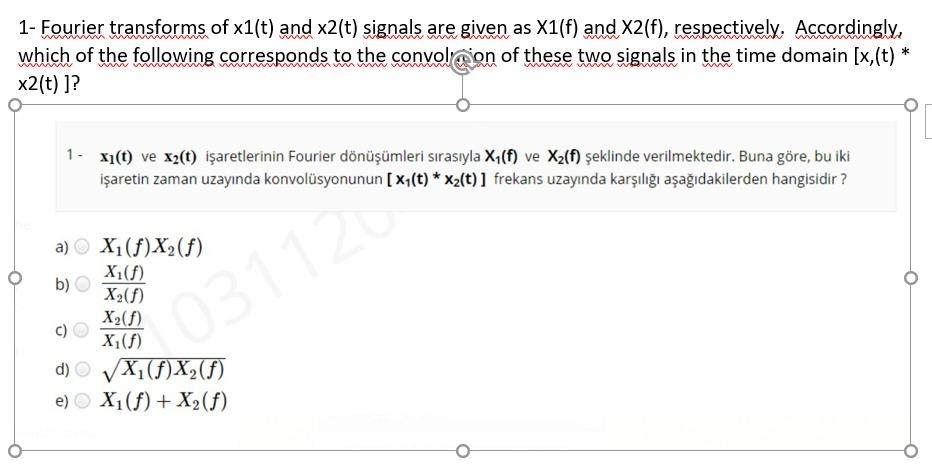 Solved * 1- Fourier transforms of x1(t) and x2(t) signals | Chegg.com