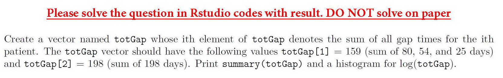 Solved Please solve the question in Rstudio codes with | Chegg.com