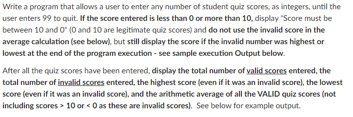 Solved ONLY highest score and lowest score should include | Chegg.com