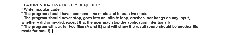 Solved C++ program: Allows the user to add, subtract and | Chegg.com