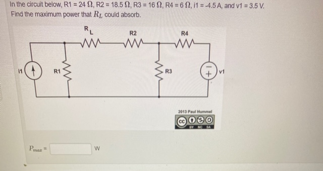 Solved In the circuit below, R1 = 24 12, R2 = 18.5 12, R3 = | Chegg.com