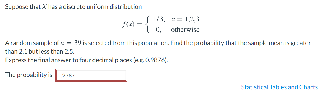 Solved Suppose that X has a discrete uniform distribution | Chegg.com
