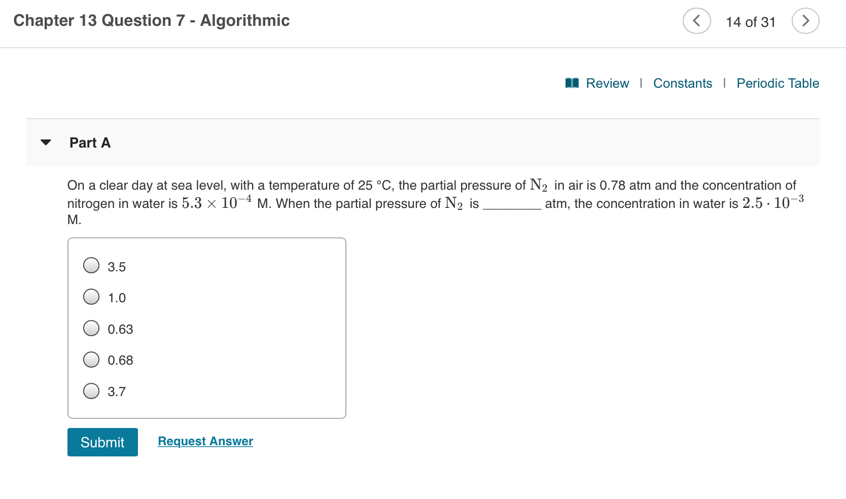 Solved Chapter 13 Question 7 - Algorithmic 14 of 31 A Review | Chegg.com