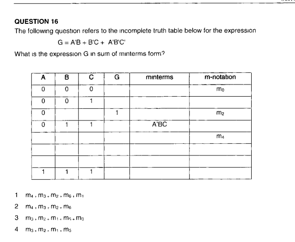 Solved QUESTION 16 The following question refers to the | Chegg.com Solved QUESTION 16 The following question refers to the | Chegg.com