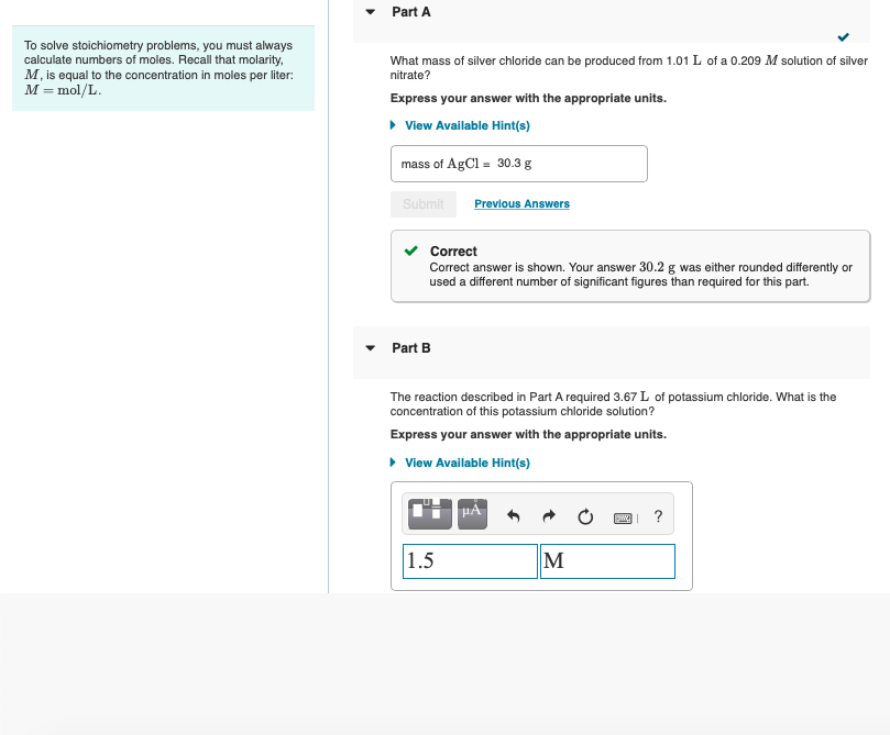 Solved To solve stoichiometry problems, you must always | Chegg.com