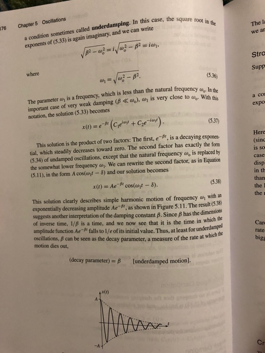 Solved 3: Period of damped oscillations (15 points) (a) (10 | Chegg.com