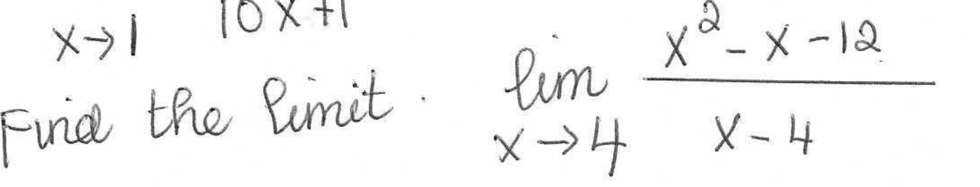 Solved find the limit of the question to the right. ignore | Chegg.com