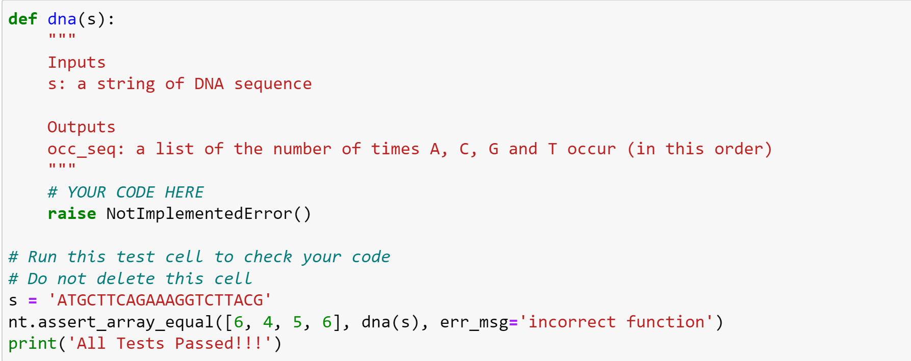 Solved Please help with the following using python: A string | Chegg.com