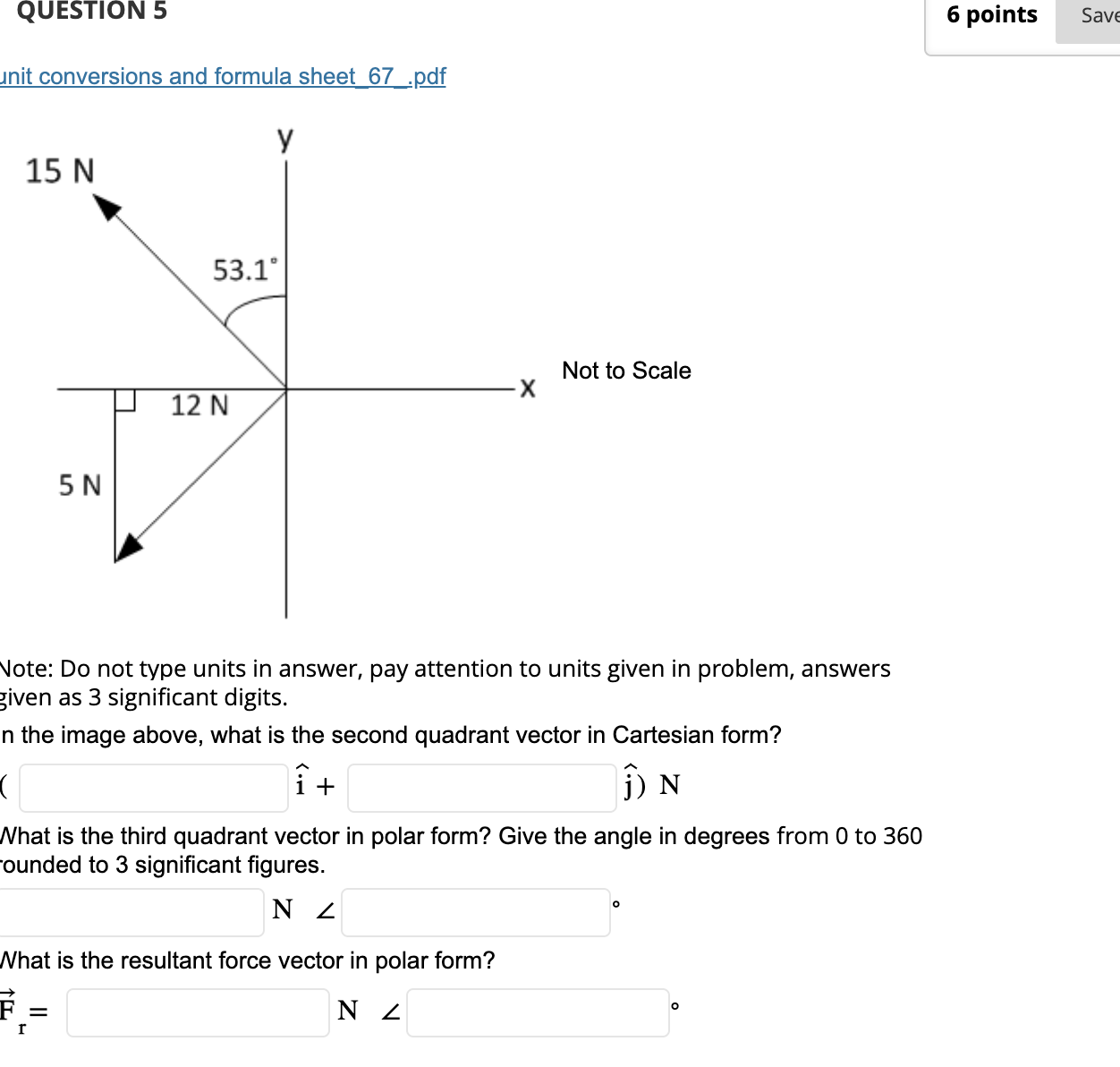 Solved unit conversions and formula sheet 67 .pdf Note: Do | Chegg.com