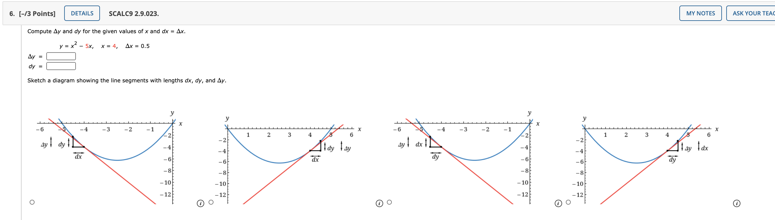 Solved 5. [0/3 Points] DETAILS PREVIOUS ANSWERS SCALC9 | Chegg.com
