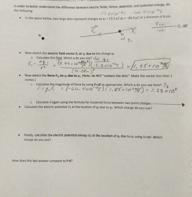 Solved In order to better understand the difference between | Chegg.com