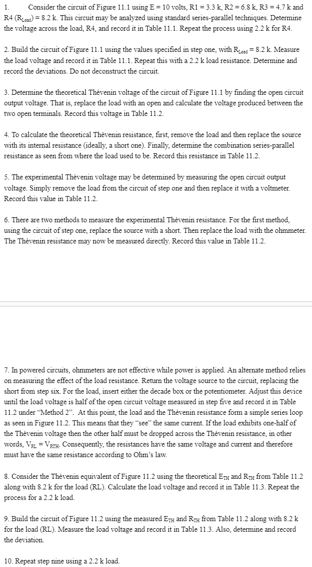 Solved Hello, Please use the given steps and circuits to | Chegg.com