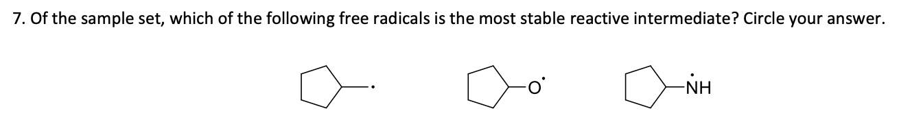 Solved 7. Of the sample set, which of the following free | Chegg.com