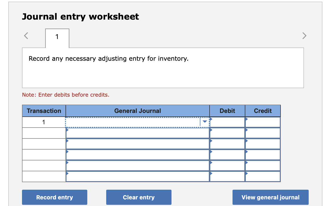 Solved Problem 6-4A (Algo) Report inventory using lower of | Chegg.com
