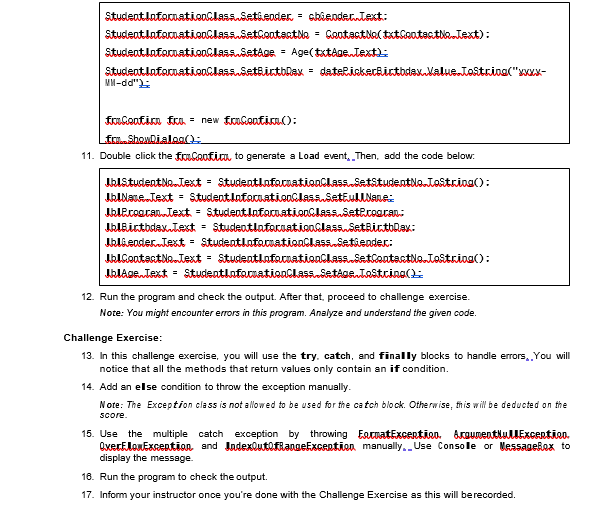 Instructions: 1. Before starting the laboratory | Chegg.com