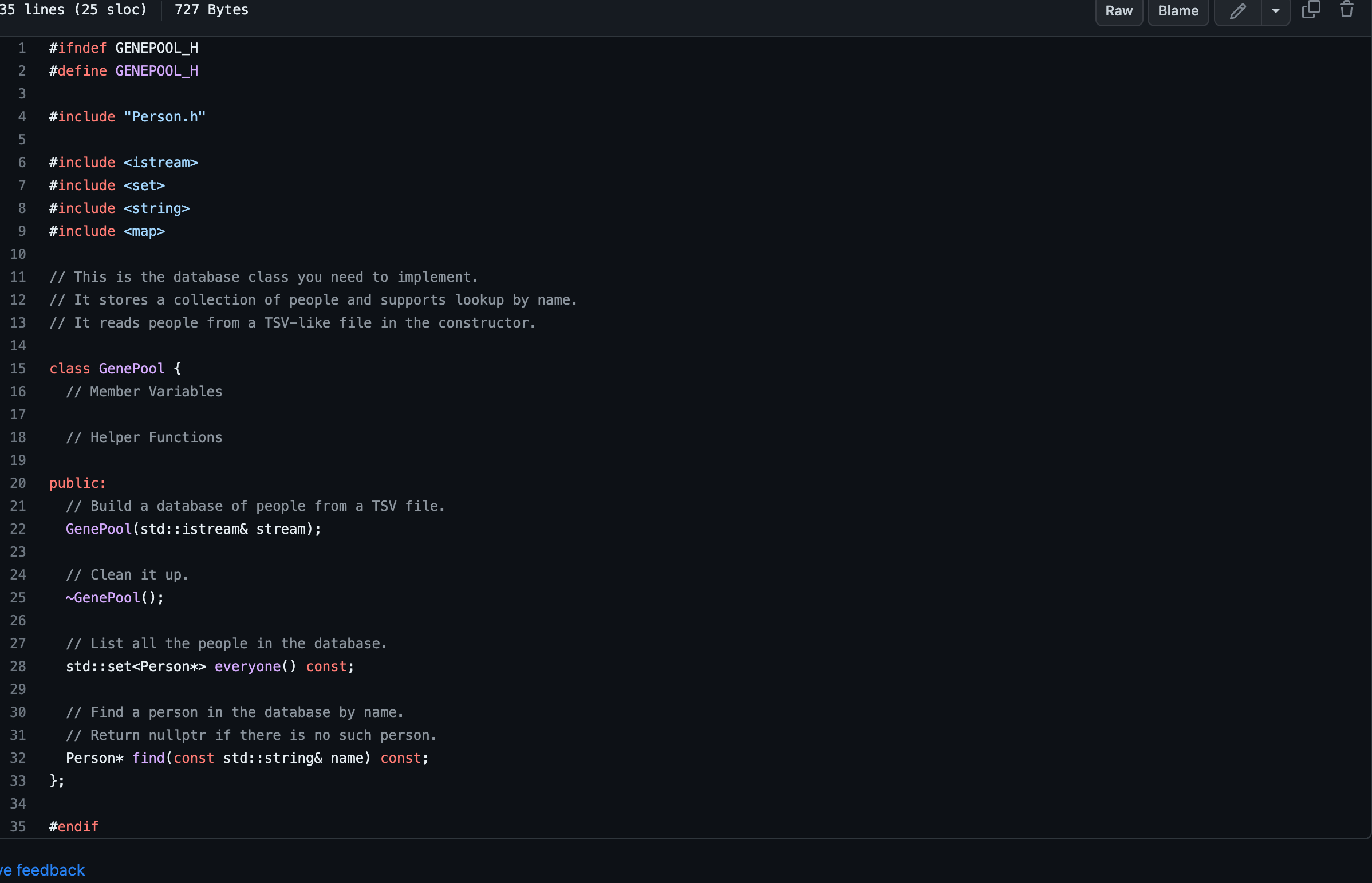 Solved Gene Pool In this assignment, you'll build a database | Chegg.com