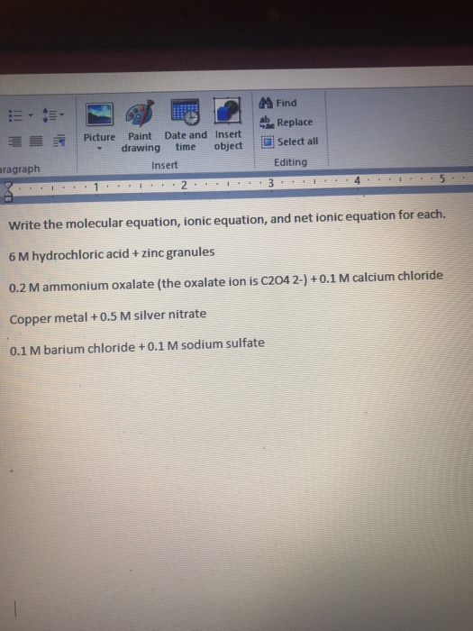 Solved Find Sae Replace ?:Picture Paint Date and Insert | Chegg.com Solved Find Sae Replace ?:Picture Paint Date and Insert | Chegg.com